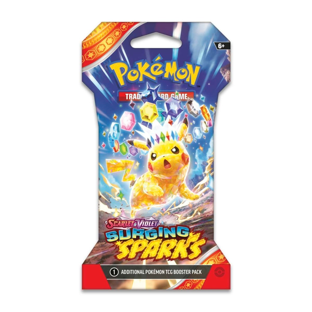 Surging Sparks Sleeved Booster Pack Pokémon TCG Scarlet & Violet – GC Hobby